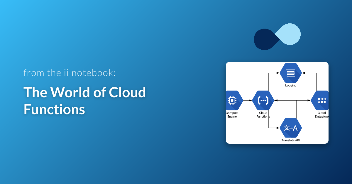 The World of Cloud Functions | Infinity Interactive